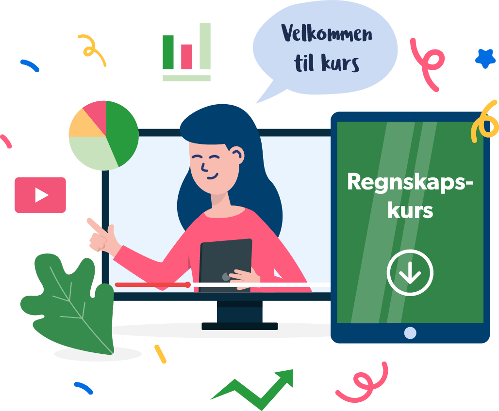 Enkeltpersonforetak: Må jeg føre regnskap i regnskapsprogram?